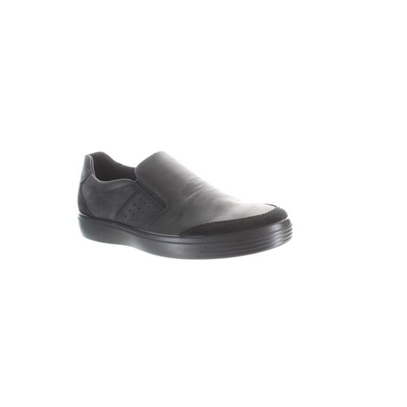 Ecco | Shoes | Ecco Mens Soft Black Loafers Eur 43 Medium D M 46023 ...